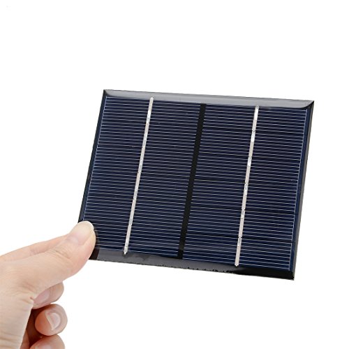 uxcell® 5Pcs 6V 200mA Poly Mini Solar Cell Panel Module DIY for Light Toys Charger 110mm x 92mm