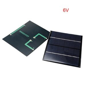 uxcell® 5Pcs 6V 200mA Poly Mini Solar Cell Panel Module DIY for Light Toys Charger 110mm x 92mm