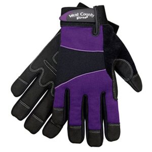 West County Gardener unisex adult 0 West County Gardener Womens Work Glove, Purple, Small Pack of 1 US