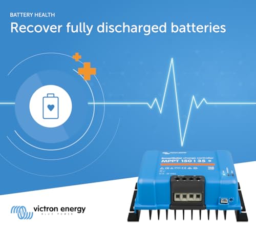 Victron Energy SmartSolar MPPT 150V 35 amp 12/24/36/48-Volt Solar Charge Controller (Bluetooth)