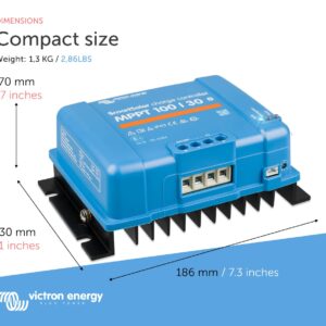 Victron Energy SmartSolar MPPT 100V 30 amp 12/24-Volt Solar Charge Controller (Bluetooth)