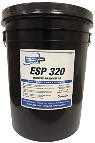 Roots and All Major Brands Blower, ISO 320 Oil, 5 Gallon Pail, (Replacement)