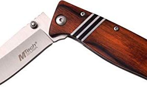 MTech MT-966BR Mt-A966Br Lock Back Folding 4.5" Closed Knife