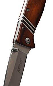 MTech MT-966BR Mt-A966Br Lock Back Folding 4.5" Closed Knife