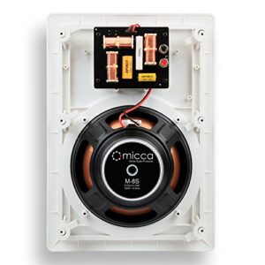 Micca M-8S 8 Inch 2-Way in-Wall Speaker (Renewed)