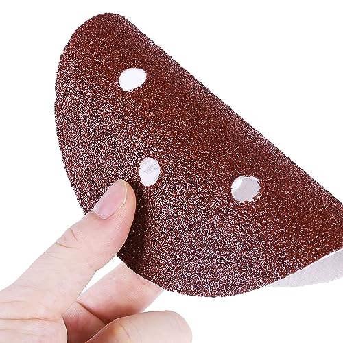 LotFancy Sanding Discs 6 Inch 6 Hole, 130PCS 40 60 80 100 120 180 240 320 400 800 1000 1500 2000 Grit Sandpaper Assortment - Orbital Sander Pad, Hook and Loop Round Sand Paper