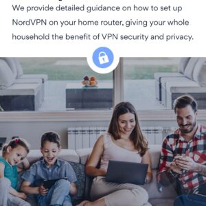 NordVPN Standard – 18-Month VPN & Cybersecurity Software Subscription For 6 Devices - Block Malware, Malicious Links & Ads, Protect Personal Information | PC/Mac/Mobile | Activation code via Mail