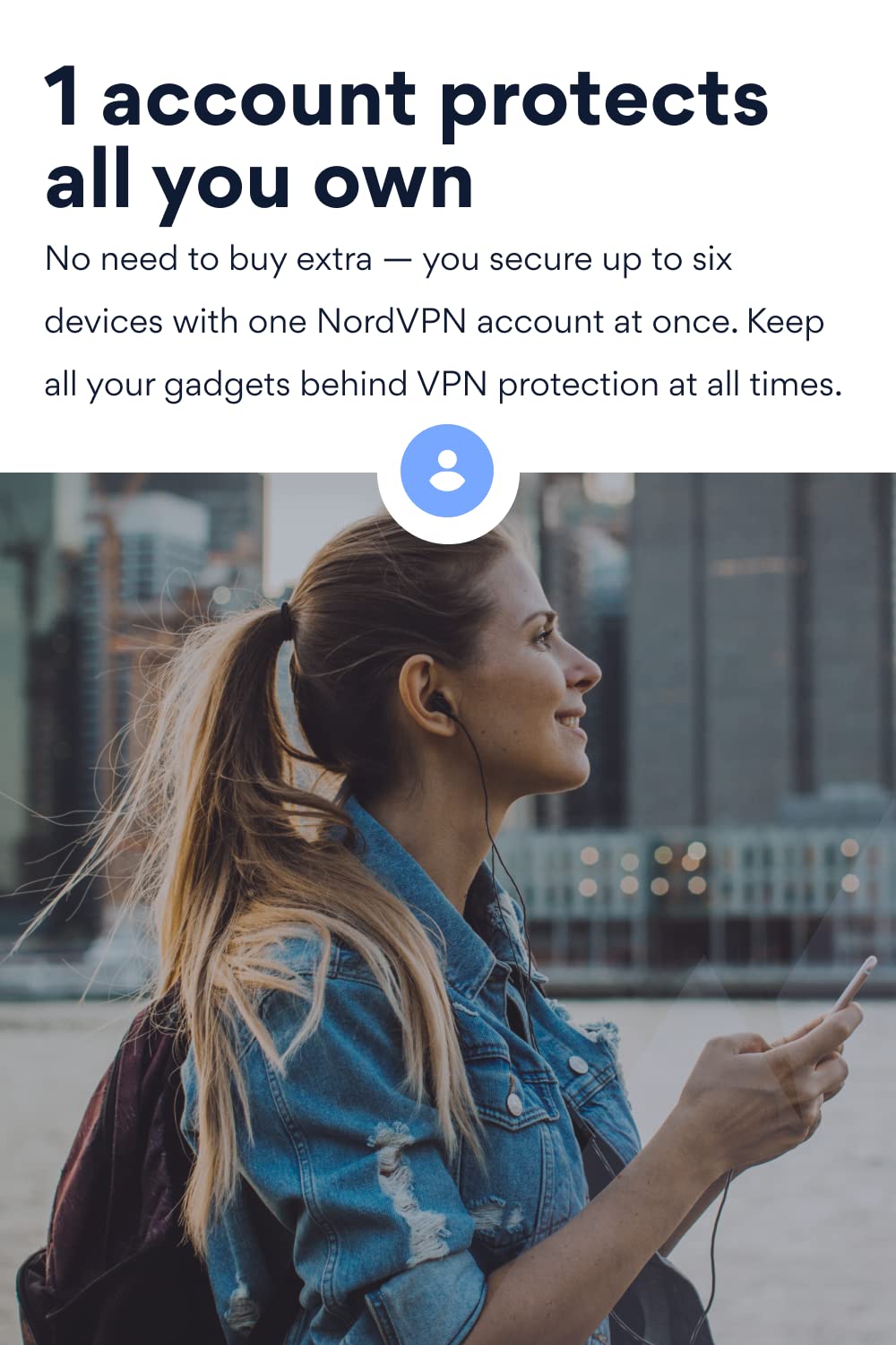 NordVPN Standard – 18-Month VPN & Cybersecurity Software Subscription For 6 Devices - Block Malware, Malicious Links & Ads, Protect Personal Information | PC/Mac/Mobile | Activation code via Mail