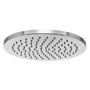 speakman s-2762 circular rain shower head for stylish bathroom décor, 2.5 gpm, polished chrome