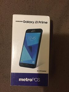 samsung galaxy j3 prime (2017) black unlocked (metropcs) desbloqueado