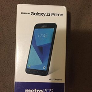 Samsung Galaxy J3 Prime (2017) Black Unlocked (MetroPCS) DESBLOQUEADO