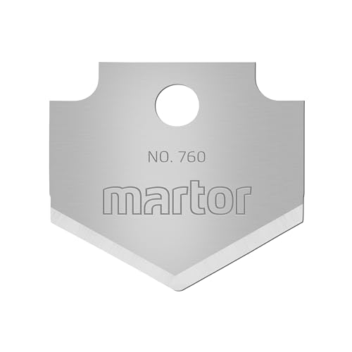 Martor 760.50 Pointed Blade No.760, Silver