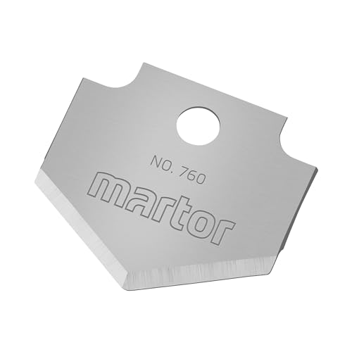 Martor 760.50 Pointed Blade No.760, Silver