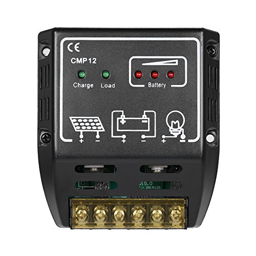 GXG-1987 CMP-12 20A 12V/24V Solar Charge Controller Solar Control Regulator Solar Panel Battery Regulator