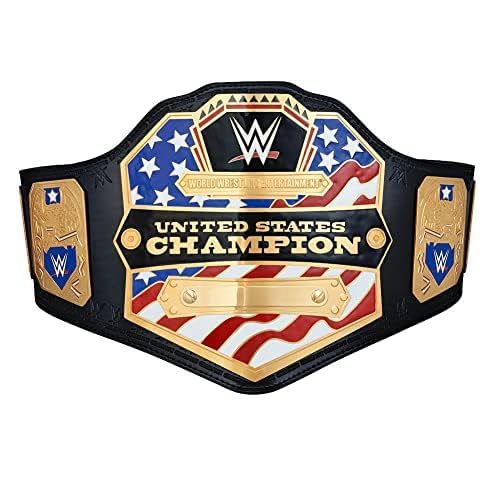 WWE Authentic Wear United States Championship Commemorative Title Belt (2014) Multi