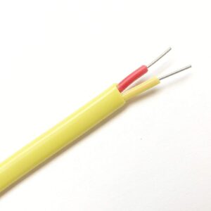 K-Type Thermocouple Wire AWG 24 Solid Type K with PVC Insulation - 10 Yard roll