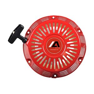 alveytech red recoil pull start for honda gx340, gx390, gx420, & gx440 engines