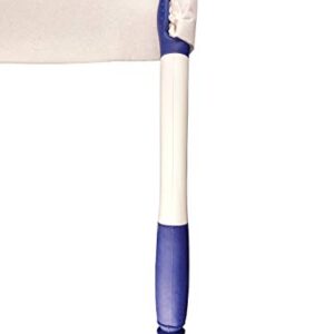 Blue Jay An Elite Healthcare Brand The Wiping Wand Toileting Aid Easy to Use for the elderly/disabled People | 15 inch Long Reach Hygienic Cleaning Aid with Grips Toilet Paper or Pre-Moistened Wipes