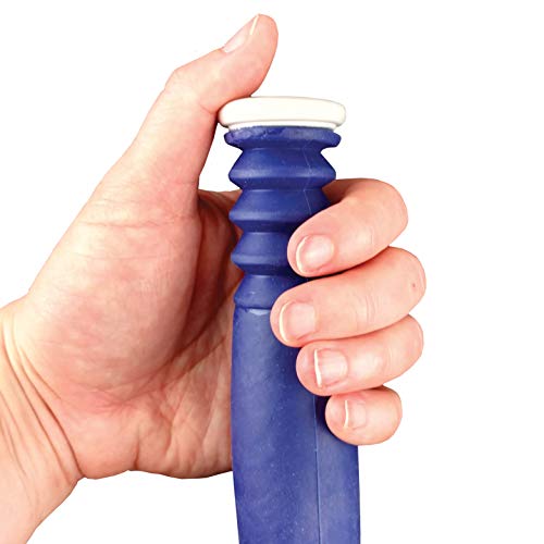 Blue Jay An Elite Healthcare Brand The Wiping Wand Toileting Aid Easy to Use for the elderly/disabled People | 15 inch Long Reach Hygienic Cleaning Aid with Grips Toilet Paper or Pre-Moistened Wipes