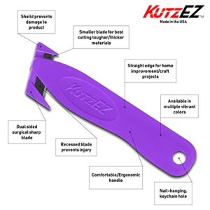 KutzEz 5 Pack Utility Knife (Red)