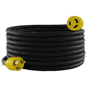 conntek rul630pr-100 extension cord, 100-feet, black