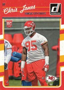 2016 donruss #309 chris jones rc rookie kansas city chiefs