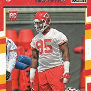 2016 Donruss #309 Chris Jones RC Rookie Kansas City Chiefs