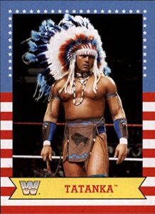 2017 topps heritage wwe summerslam all-stars #15 tatanka