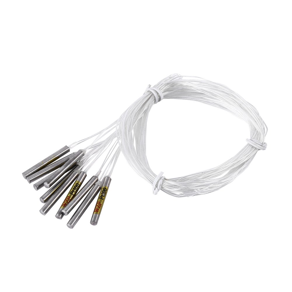 10Pcs PT100 Platinum Resister Temperature Sensor Waterproof Probe©20¡æ to 250¡æ