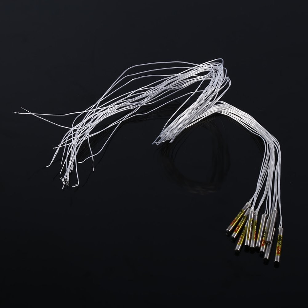 10Pcs PT100 Platinum Resister Temperature Sensor Waterproof Probe©20¡æ to 250¡æ