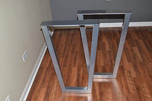 Metal Table Legs, Tapered Style - Any Size and Color