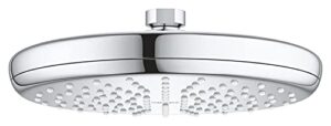 grohe 26409000 26409 tempesta 210 showerhead,starlight chrome, 8 inch