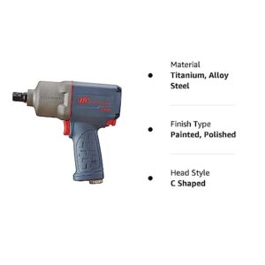 Ingersoll Rand 2235PTiMAX, Industial Pin Type, 1/2-Inch Pneumatic Impact Wrench, 930 ft-lbs Torque