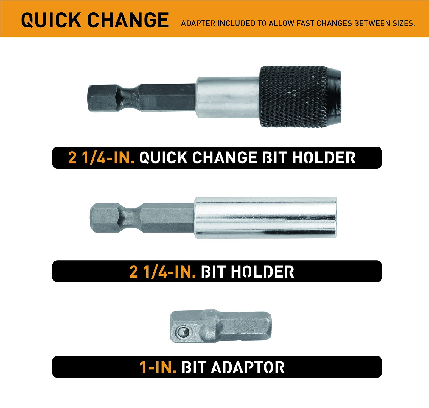 Jackson Palmer 218 Piece Ultimate Screwdriver Bit Set, High Grade Carbon Steel, Includes Hard-to-Find Security Bits