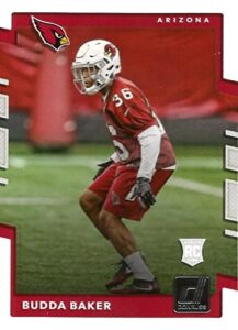 2017 donruss #399 budda baker arizona cardinals rookie football card