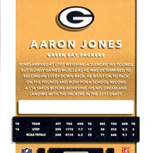 2017 Donruss #385 Aaron Jones Green Bay Packers Rookie Football Card