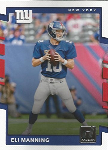 2017 Donruss #10 Eli Manning New York Giants Football Card