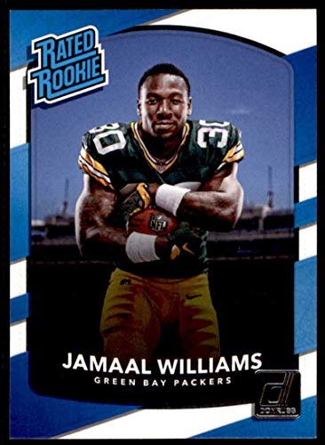 2017 Donruss #317 Jamaal Williams Green Bay Packers Rated Rookie