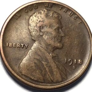 1918 S Lincoln Wheat Cent Penny Seller Extremely Fine