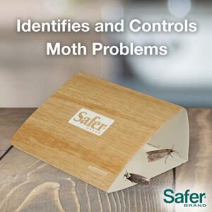 Safer Brand 05140 Pantry Moth Pest Trap and Killer for Grain, Flour, Meal and Seed Moths - 24 Traps