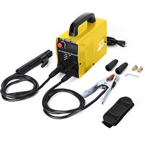 s7 powerful 200amp arc stick welder for beginners - 110v welding machine with welding rod tools