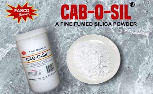 Fasco Epoxies - Fasco Cab-O-SIL Fumed Silica thickener in Quart tub