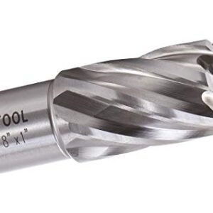 ACTOOL 7/8" Diameter × 1" Depth of Cut HSS ANNULAR Cutter with 3/4'' Weldon Shank