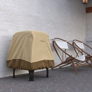 Dura Covers LRFP5517 Fire Pit Cover, Tan