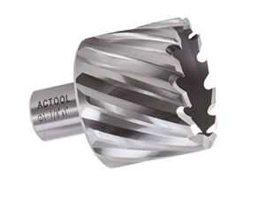 actool 1-7/8" diameter × 1" depth of cut hss annular cutter with 3/4'' weldon shank