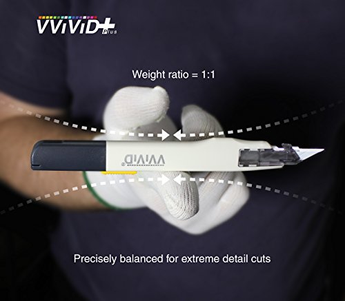 VViViD+ Premium Retractable Precision Balanced Multi-Use Utility Blade (1 piece)