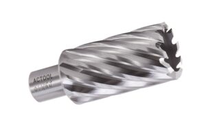 actool 1-5/16" diameter × 2" depth of cut hss annular cutter with 3/4'' weldon shank