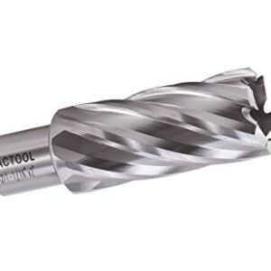 ACTOOL 1-1/16" Diameter × 2" Depth of Cut HSS ANNULAR Cutter with 3/4'' Weldon Shank