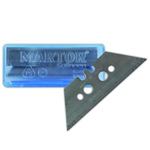 Martor 99 Allfit Deep-Edged Trapezoid Blade, Martor, Standard, Silver (Pack of 100)