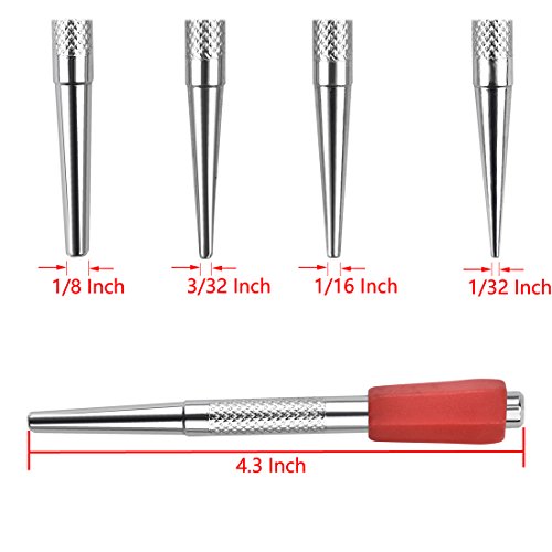 Xage 4 Pieces Nail Punch Set Tool for Woodwork